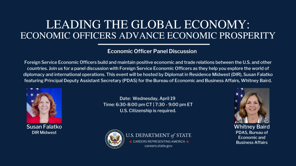 Leading the Global Economy: Foreign Service Economic Officers Advance ...